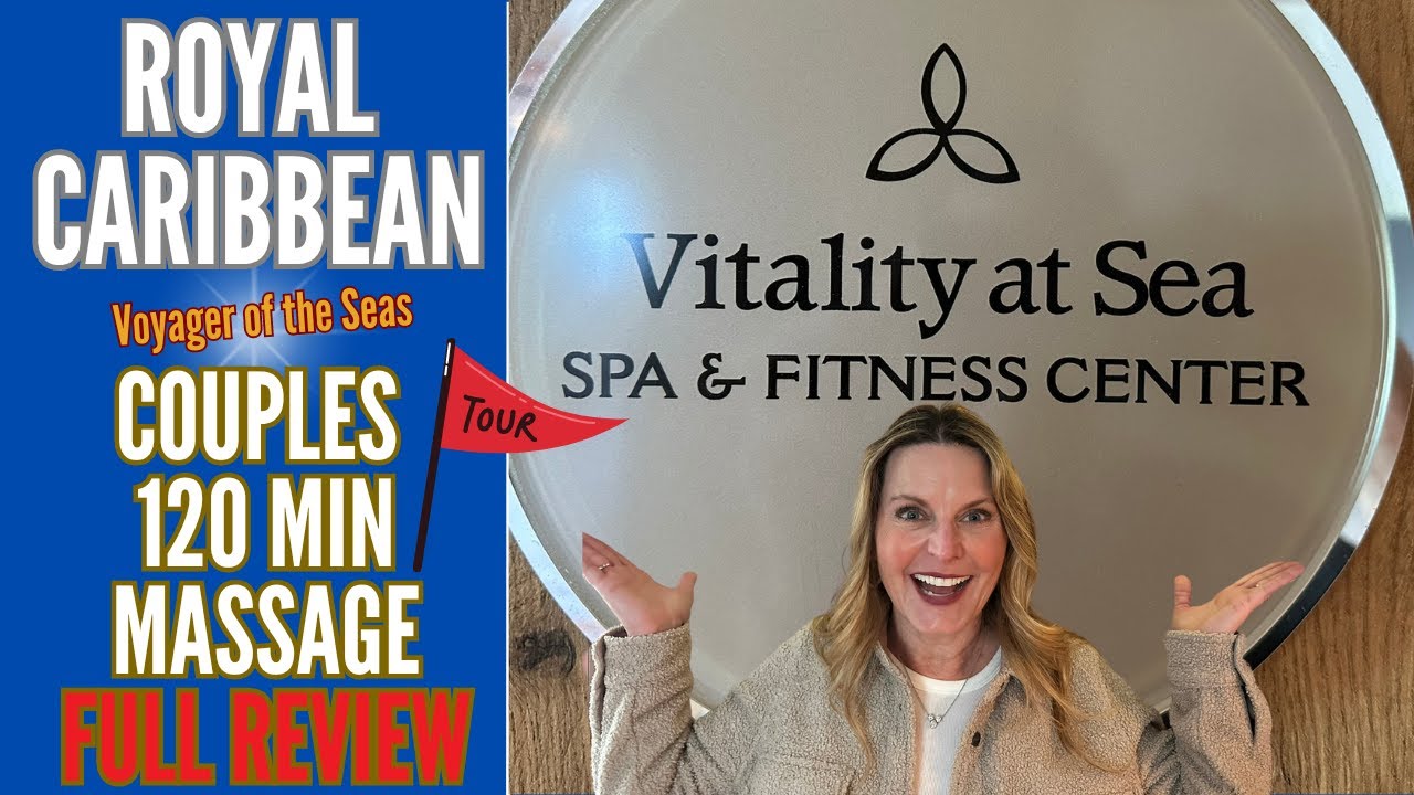 ROYAL CARIBBEAN * Vitality SPA Fitness Gym Tour - Couple Massage ...