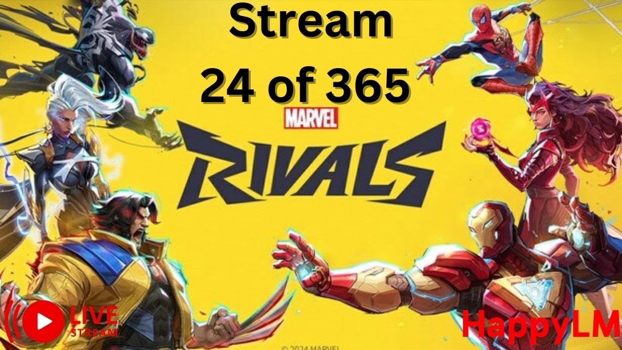 🔴Live🔴MARVEL RIVALS - Day 24 of 365 Streaming - YouTube