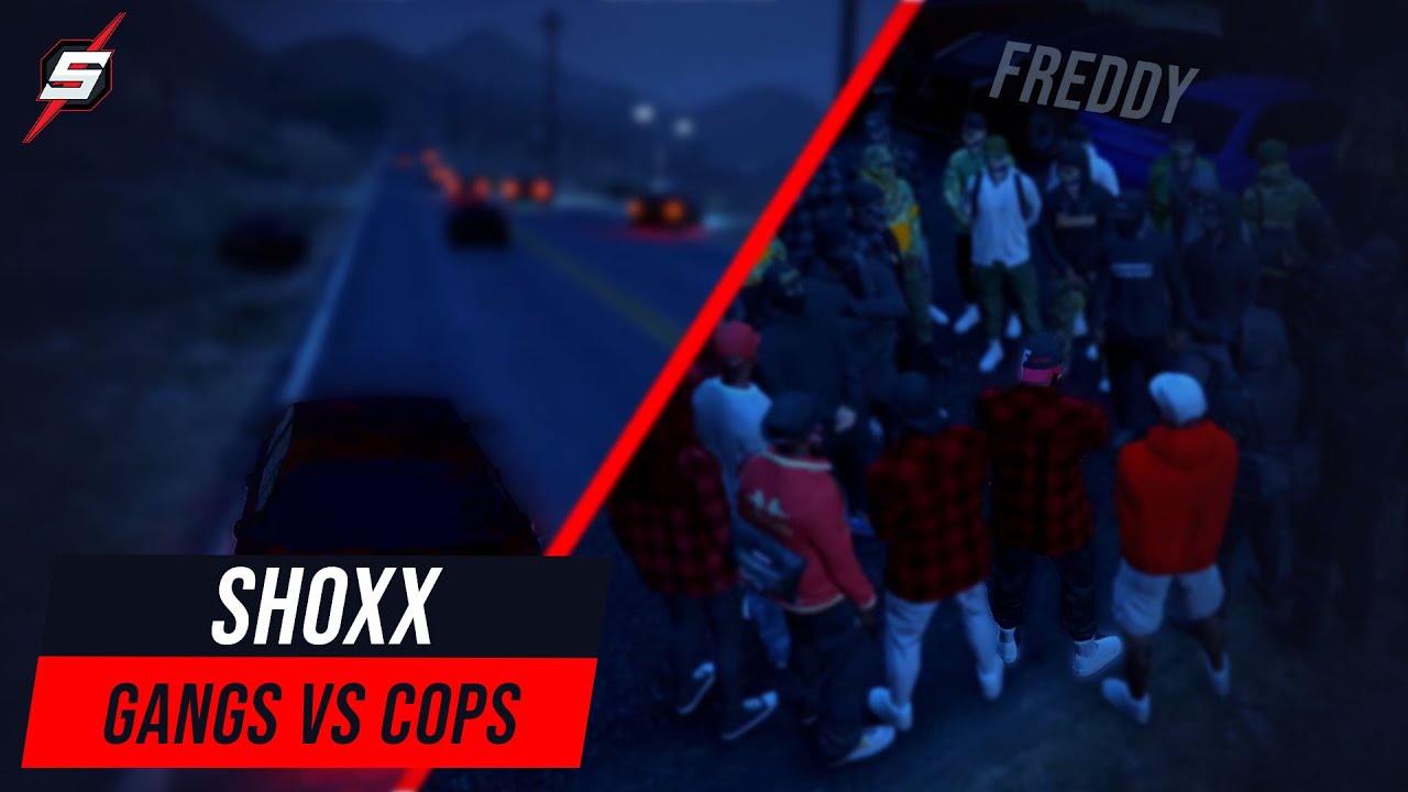GANGS VS. COPS (HS) | GTA 5 RP | SHOXX Twitch Highlights - YouTube