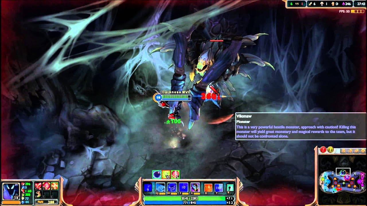 League Of Legends: Solo Vilemaw - YouTube