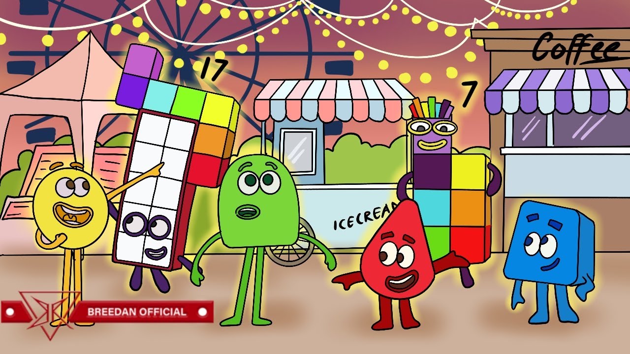 Numberblocks and Colourblocks Food Market Surprises Fanmade Change ...