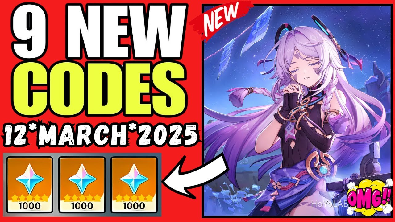 ⚡MARCH UPDATED CODES⚡GENSHIN IMPACT REDEEM CODES 2025- GENSHIN IMPACT COUPON CODES 2025‼️GIFT ...
