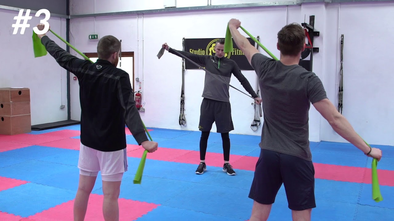 GAA GK #36 Gym Work - Shoulders & Back Mobility/Strength - YouTube