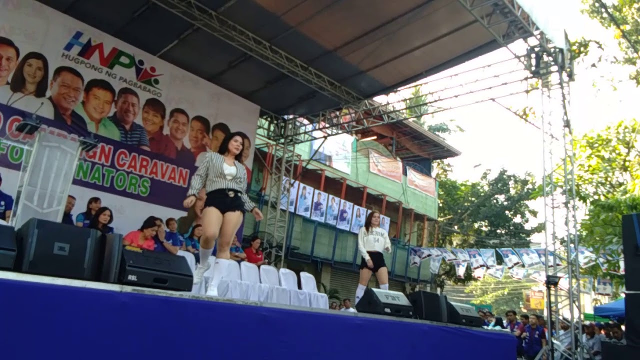 Sexbomb dancer grace nera and myca bautista - YouTube