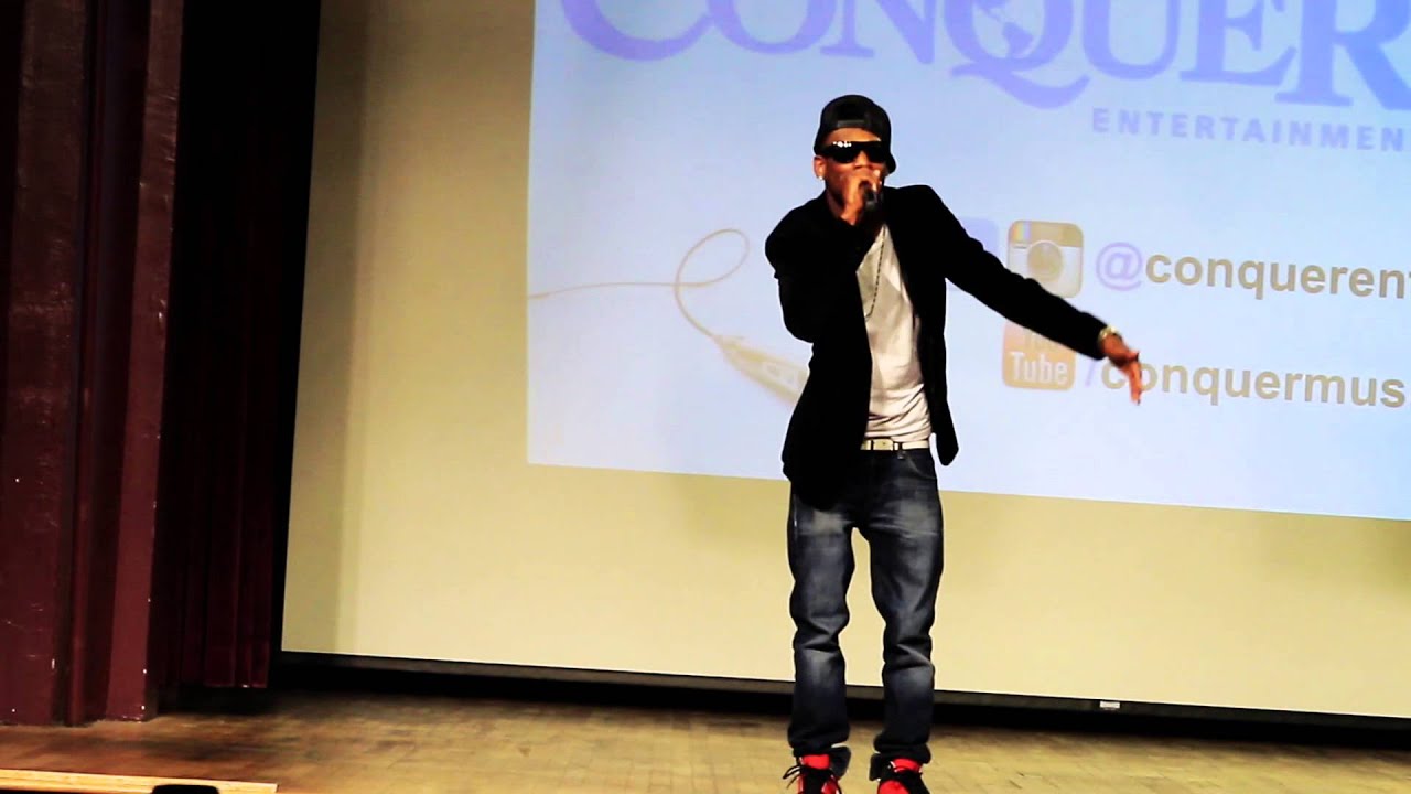 Delric performs at conquer entertainment event - YouTube