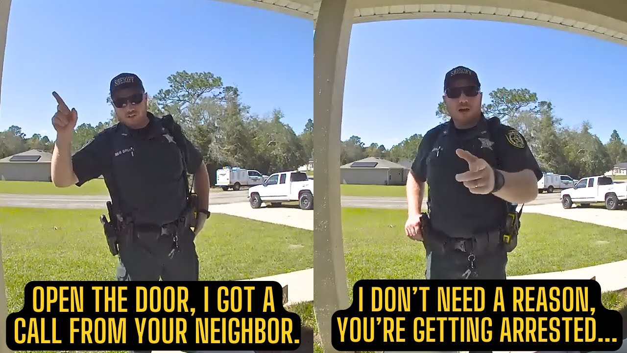 Cop Shows Up To His Door A Over Neighbor Complaint But Ends Up Owning ...