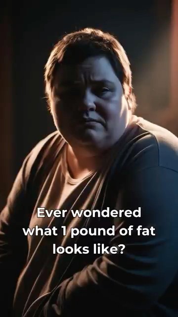 This is what 1 pound of fat looks like! - YouTube