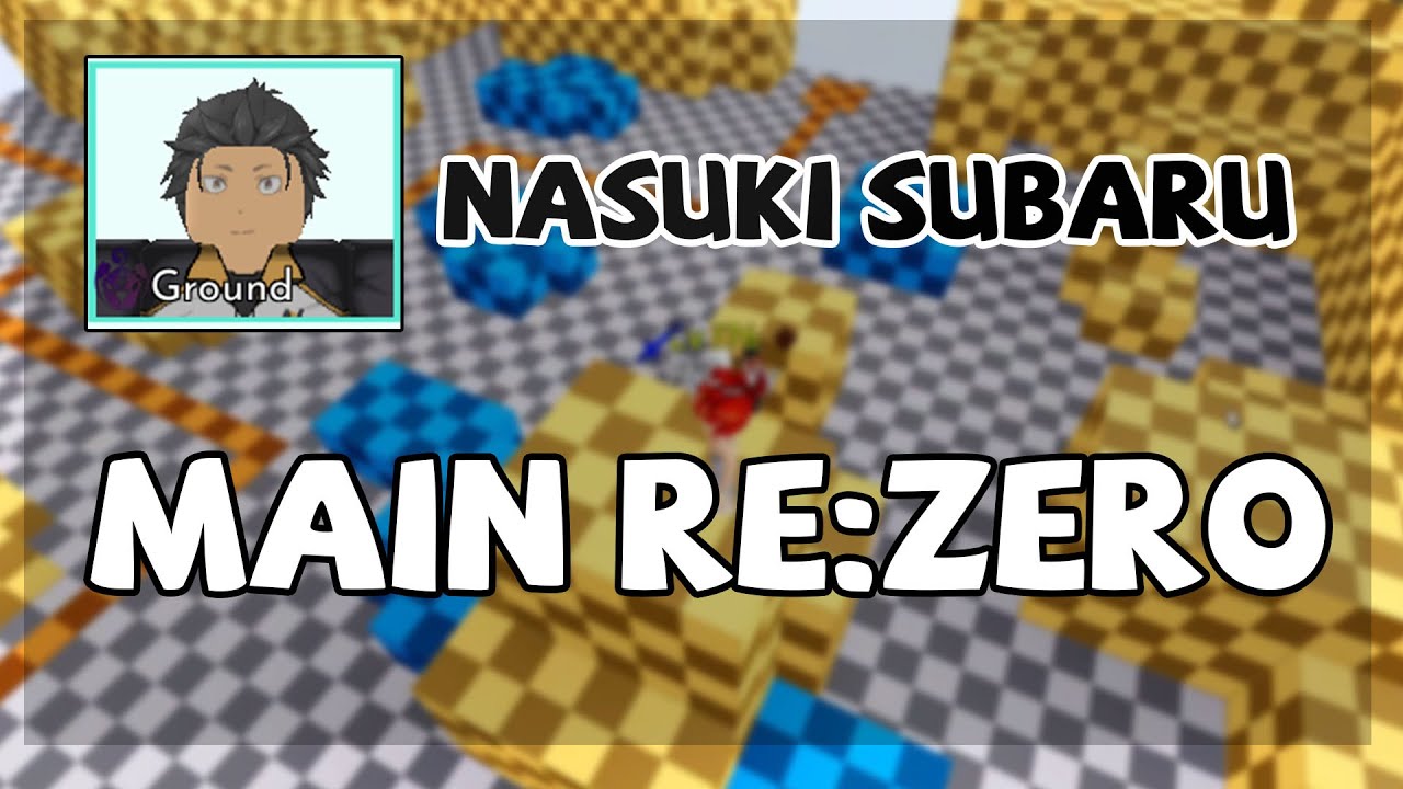 ROBLOX - Main Chính Re:Zero Skill Cực Bá (ASTD) - YouTube