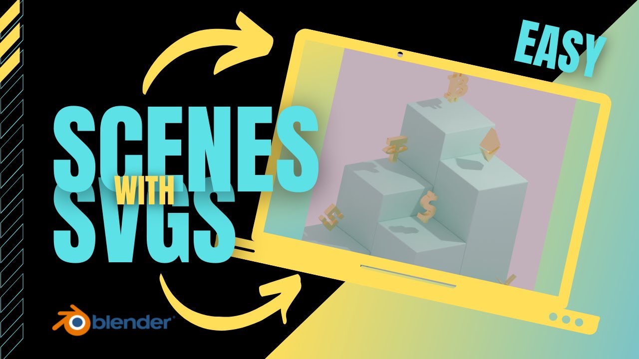 Making Scenes With Premade Graphics - Blender Tutorial - YouTube