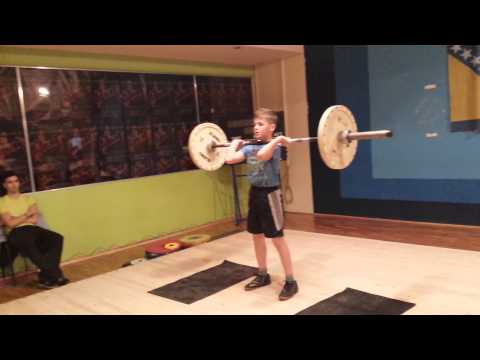 Hamza Cajic, 10 years, 25 kg