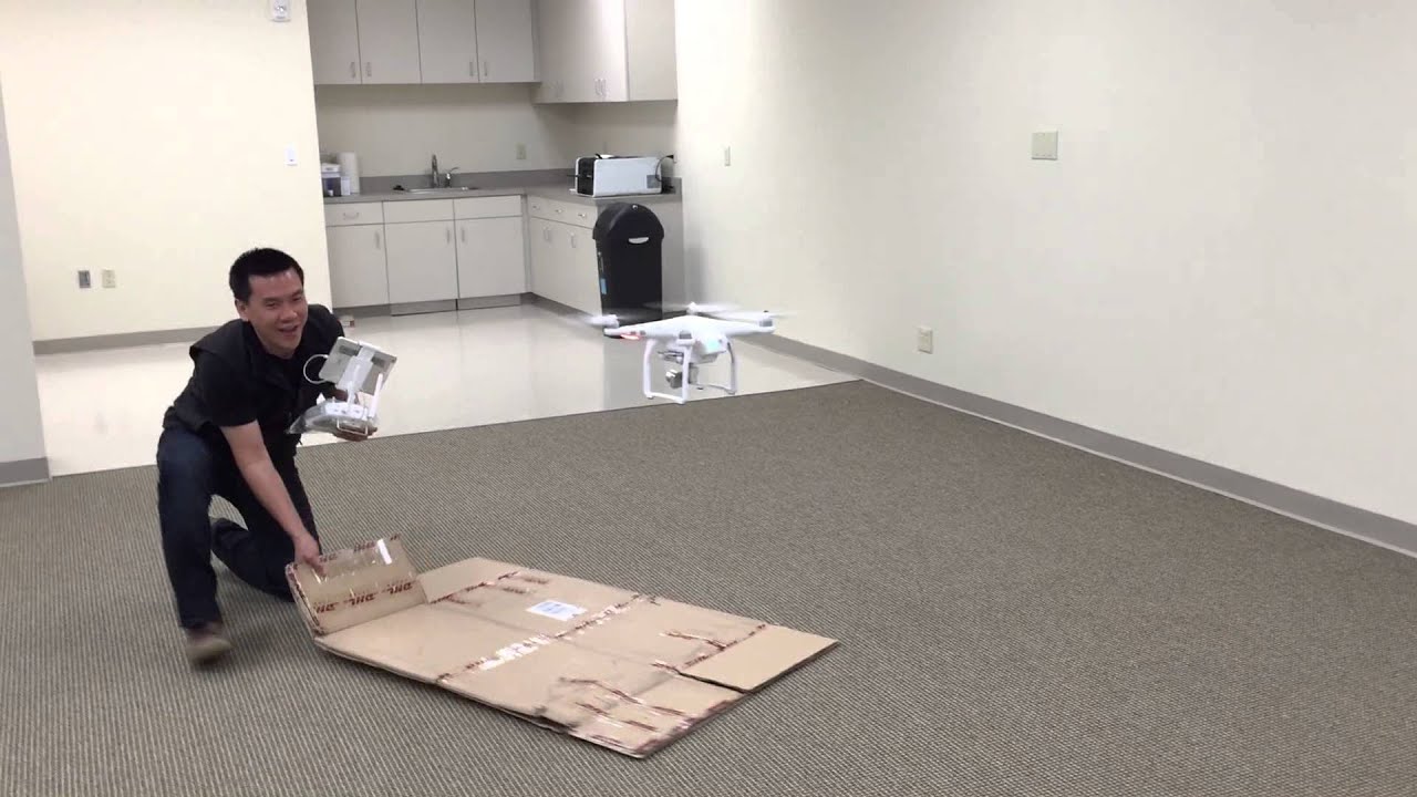 Fooling the DJI Phantom 3 Visual Positioning System (VPS) - YouTube