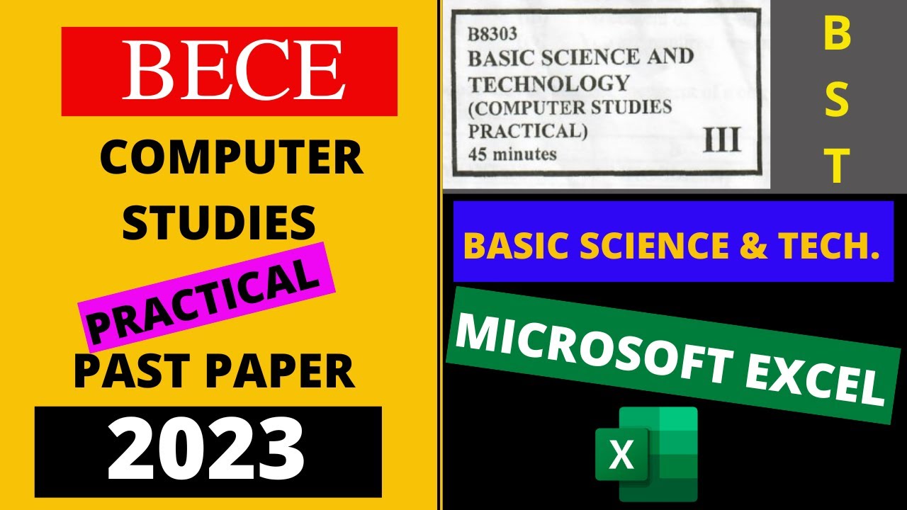 BECE 2023 COMPUTER STUDIES PRACTICAL PAST PAPER BASIC SCIENCE bece-2023-computer-studies-practical-past-paper-basic-science