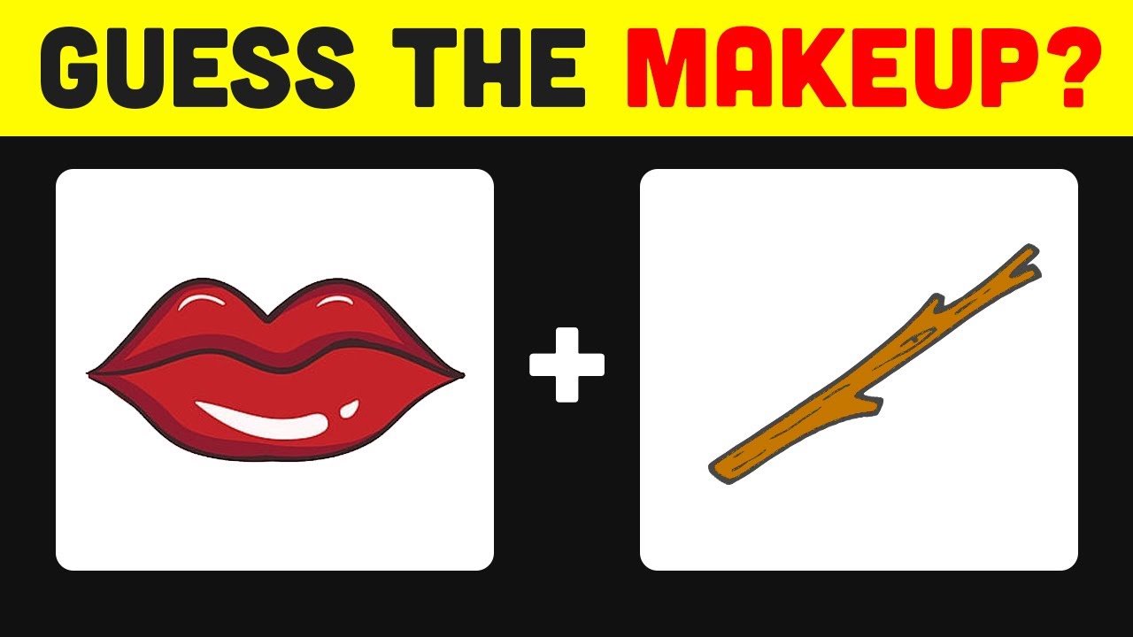 Can You Guess The Makeup By Emoji? 💄🖌️ - YouTube