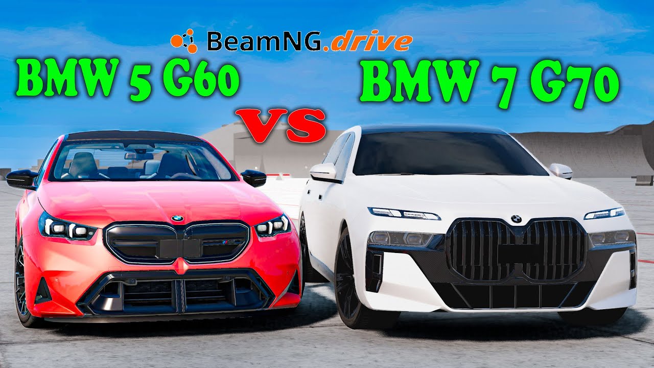 Did Savior Scammed Us?! BMW 5 G60 vs BMW 7 G70 - ShowMik BeamNG Paid ...