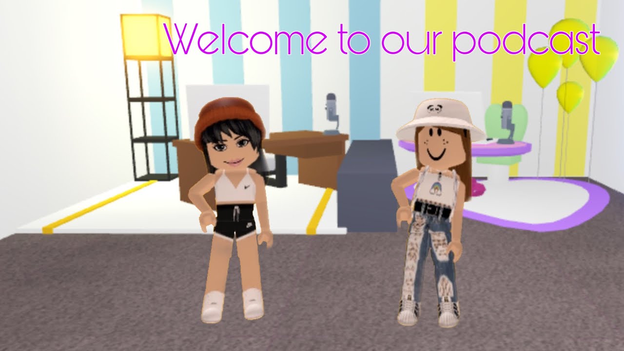 Welcome to our podcast channel!!| Roblox podcast - YouTube
