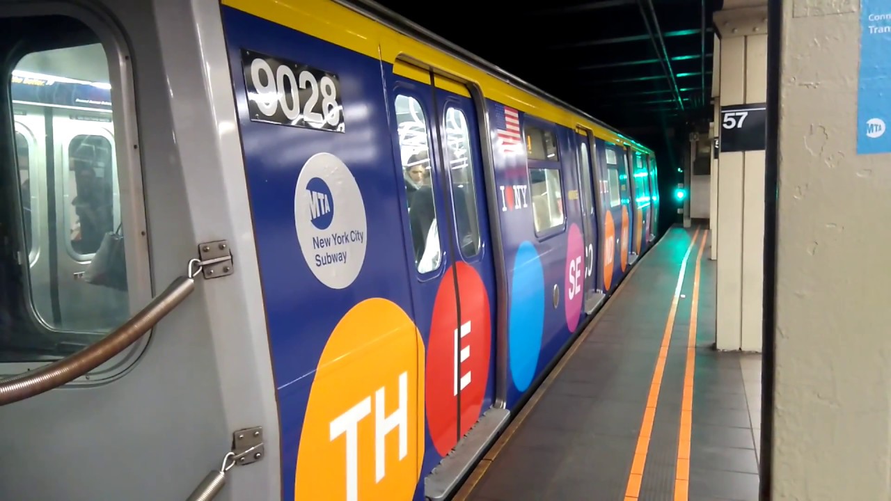 R160 (Q) Train at 57th Street - 7th Avenue (Second Avenue Subway ...