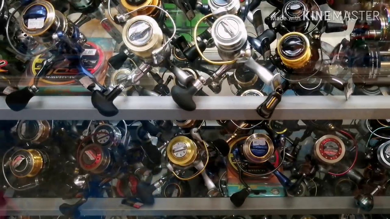 Kedai pancing "Tackles" inanam - YouTube