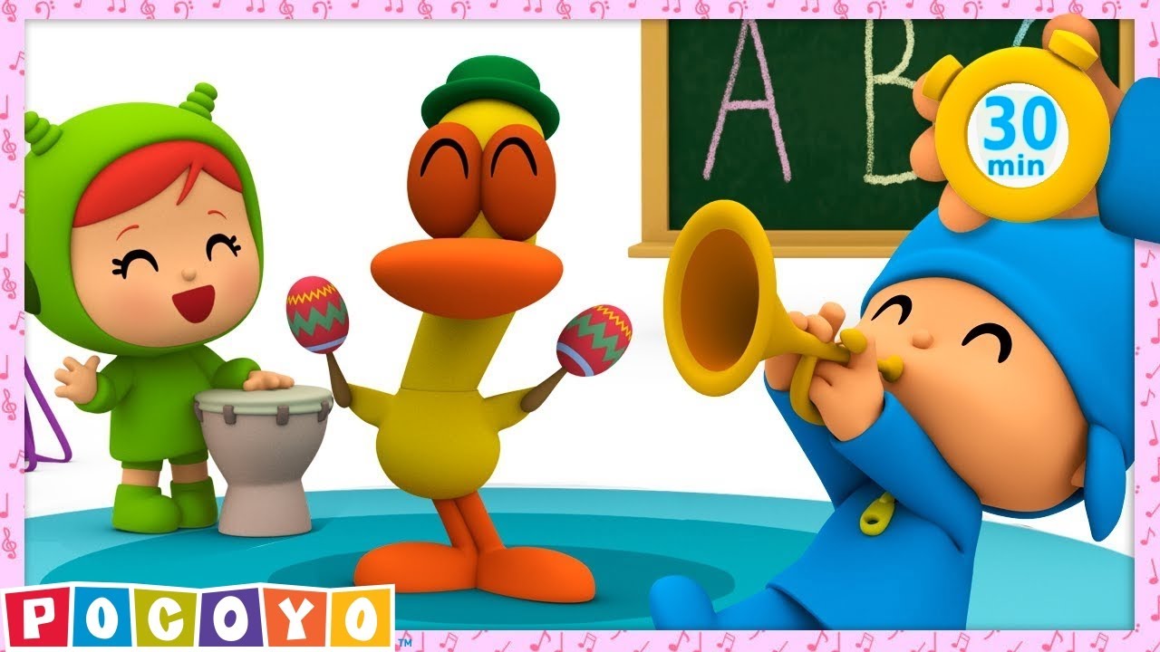 Pocoyo in Hindi - Musical Instruments - Sangeeth - हिंदी Kahaniya Hindi ...