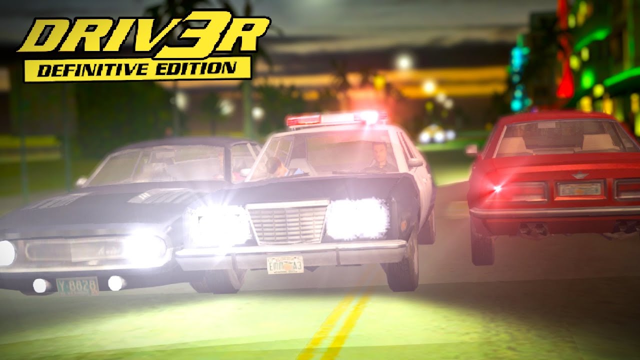 DRIV3R Take A Ride MIAMI NIGHT (CUSTOM MUSIC!) - Gameplay PC | Driv3r ...