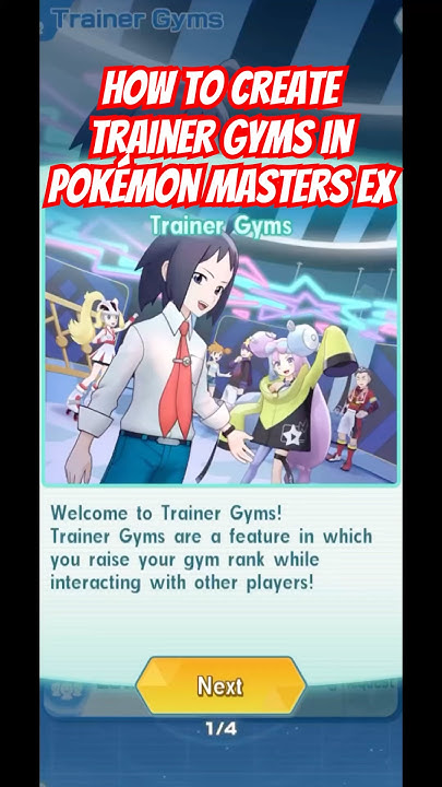 How to Create Trainer Gyms in Pokémon Masters EX | Step-by-Step Tutorial Guide - YouTube