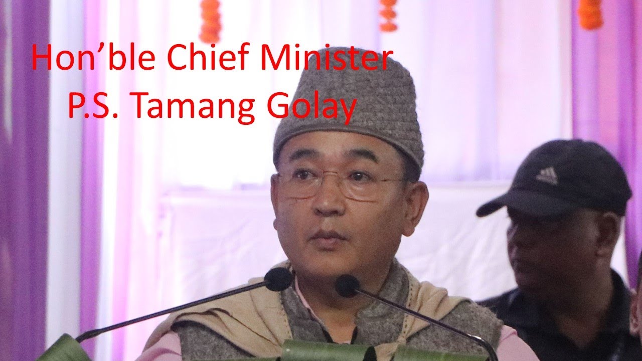 Sikkim CM P.S. Tamang Golay Speech II 2nd International Tamu (Gurung ...