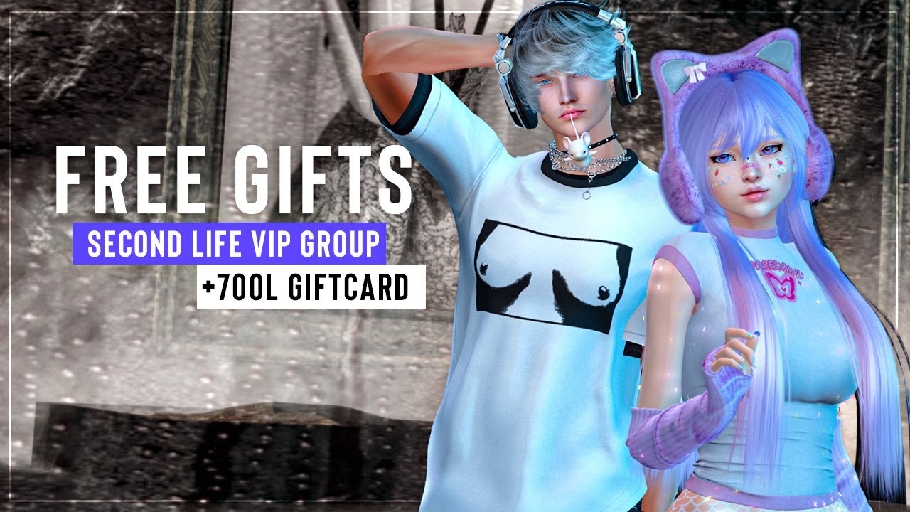 Second Life Free Gift 700L Giftcard | FREE VIP Group 12H | GACHAS @ The ...
