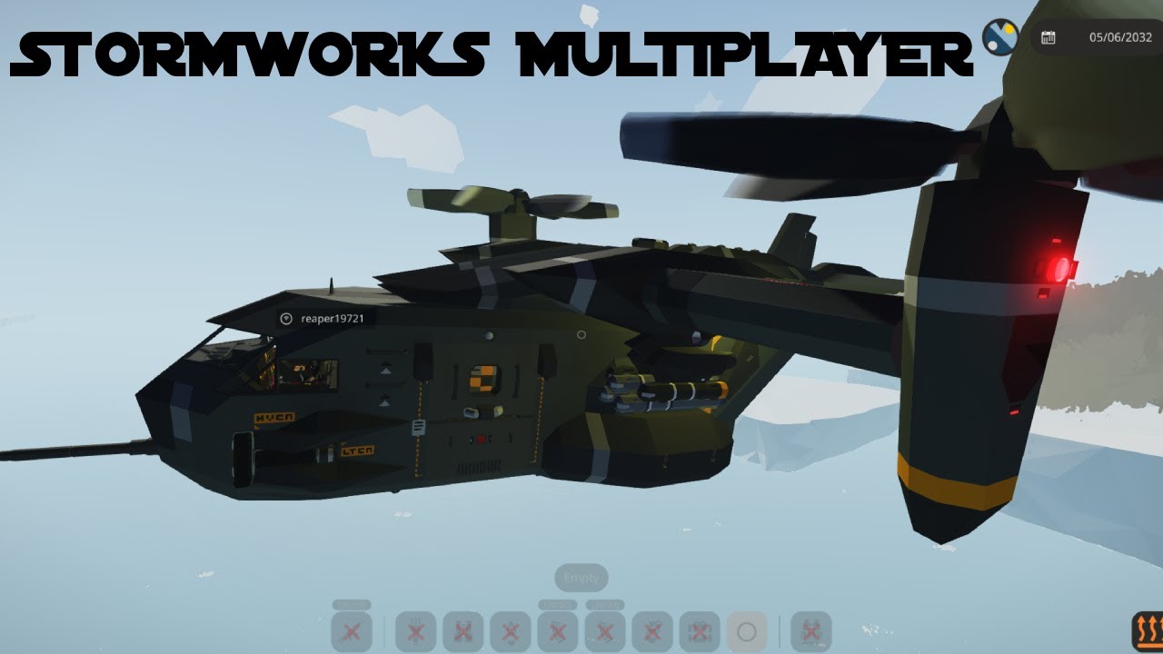 Playing Stormworks Multiplayer! - YouTube