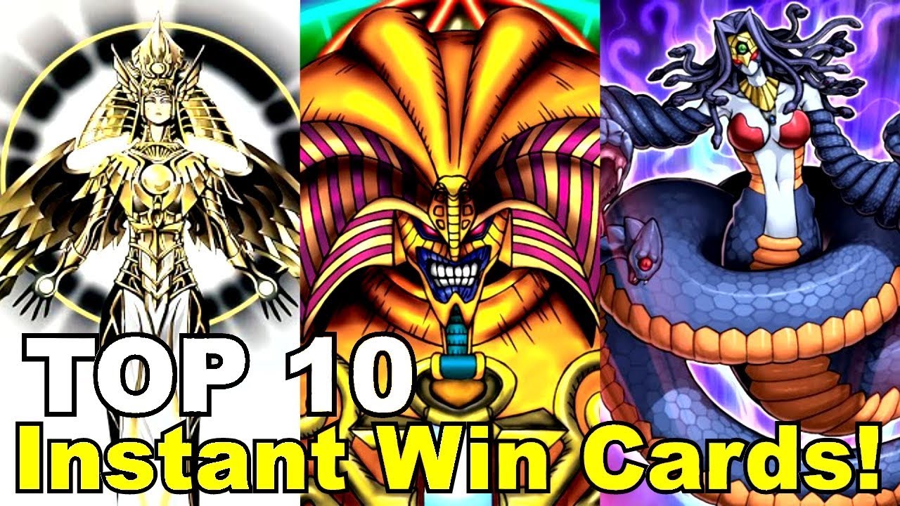 TOP 10: Instant Win Yugioh Cards! - YouTube