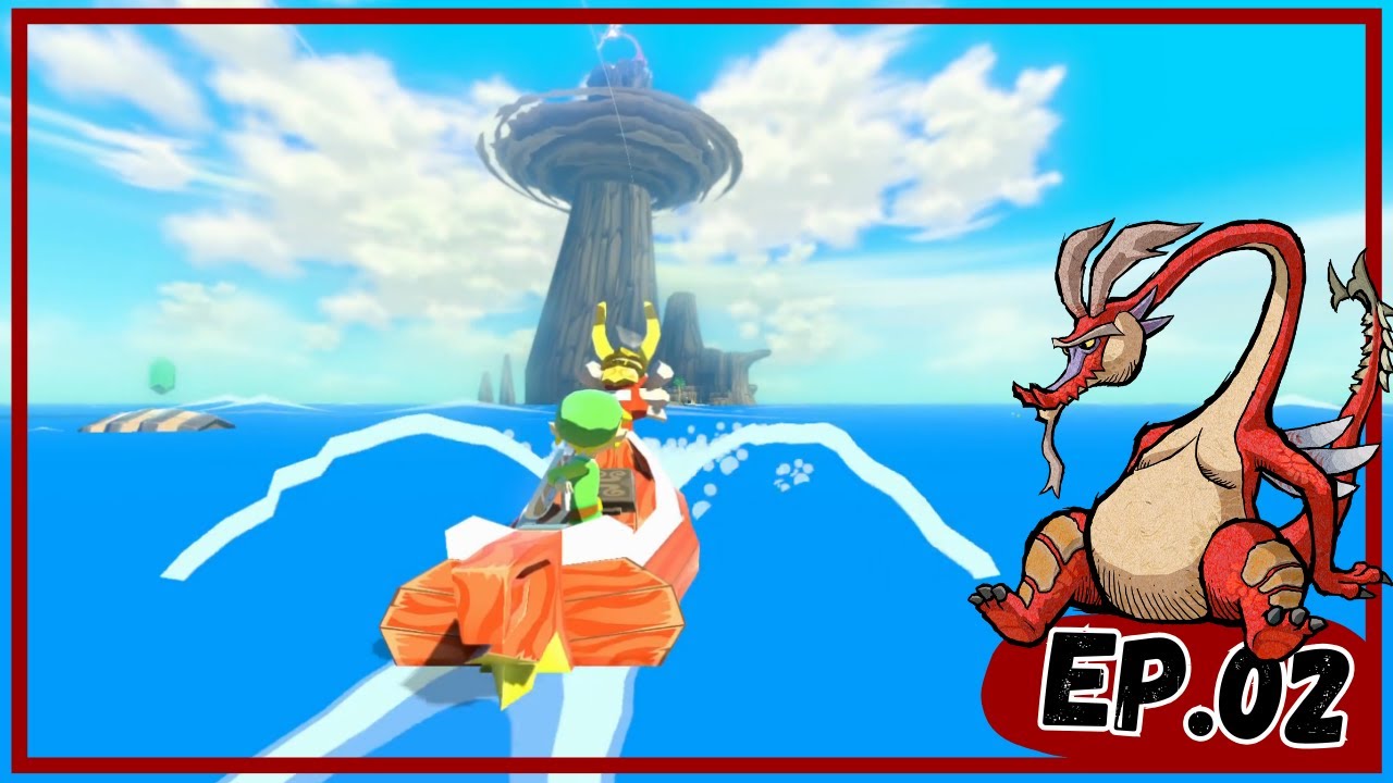 ZELDA WIND WAKER - EP.02 : L'île du dragon - YouTube