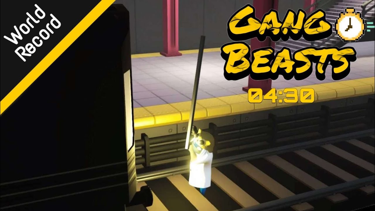 Solo All Levels | Old World Record | Gang Beasts | Speedrun - YouTube