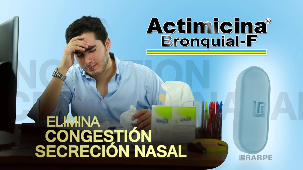 SPOT: RARPE - Actimicina Bronquial-F - YouTube