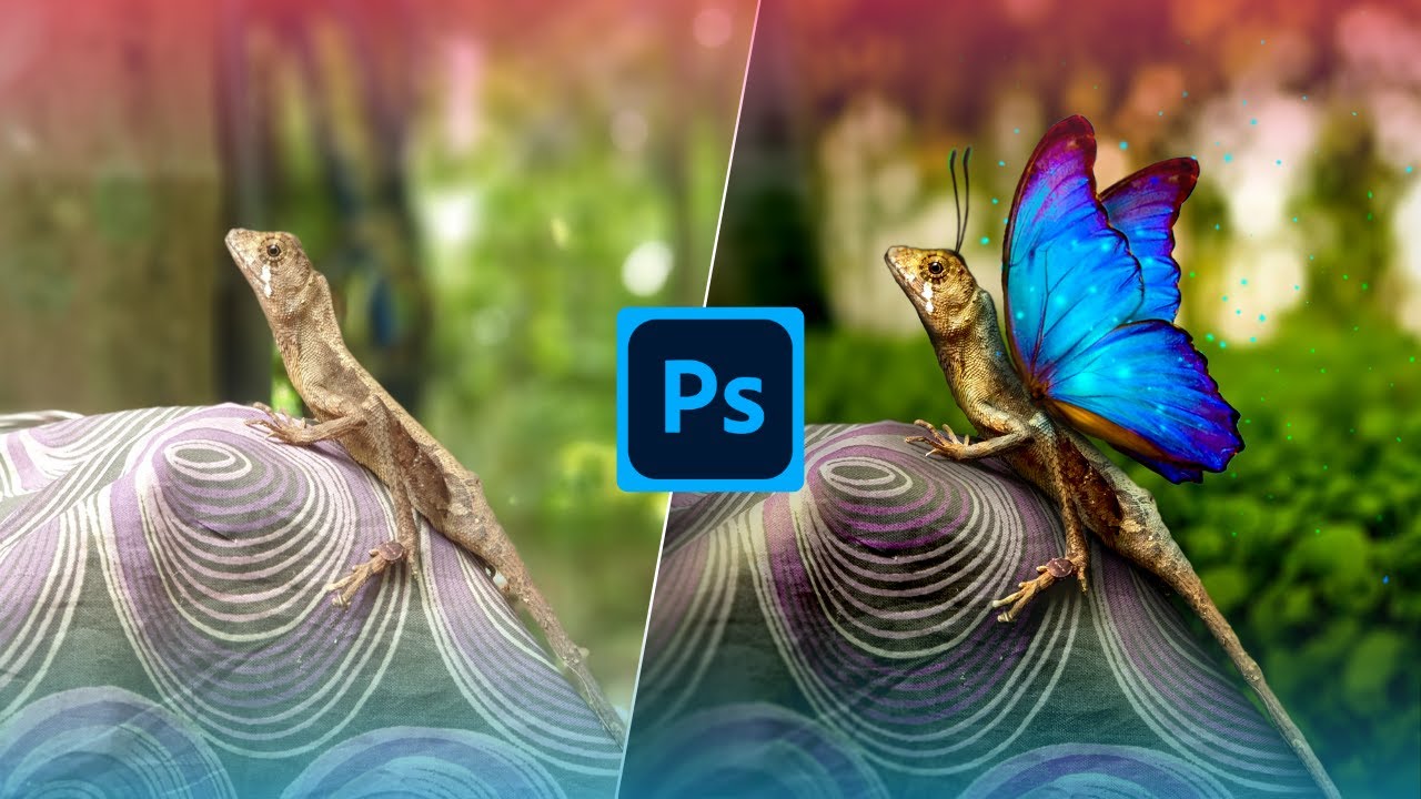 Transform a Simple Lizard into a Fantastical Creature | Photoshop ...