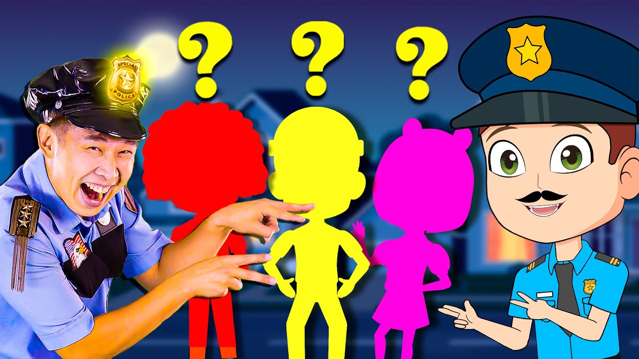 Tickle Policeman 👮‍♂️🚓🚨 | Lights Baby Songs & Nursery Rhymes - YouTube