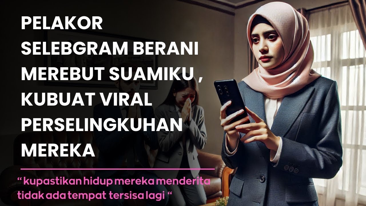 PELAKOR SELEBGRAM BERANI MEREBUT SUAMIKU , KUVIRALKAN PERSELINGKUHAN ...