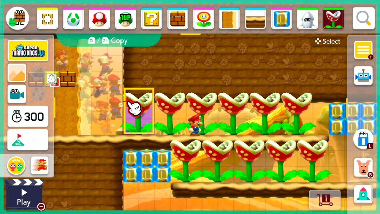 Super Mario Maker 2 - Course Maker All Power Ups (Super Mario Bros U ...