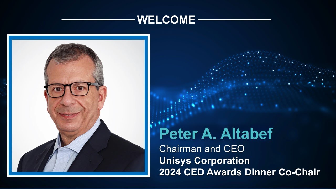 2024 Distinguished Leadership Awards: Peter Altabef - YouTube