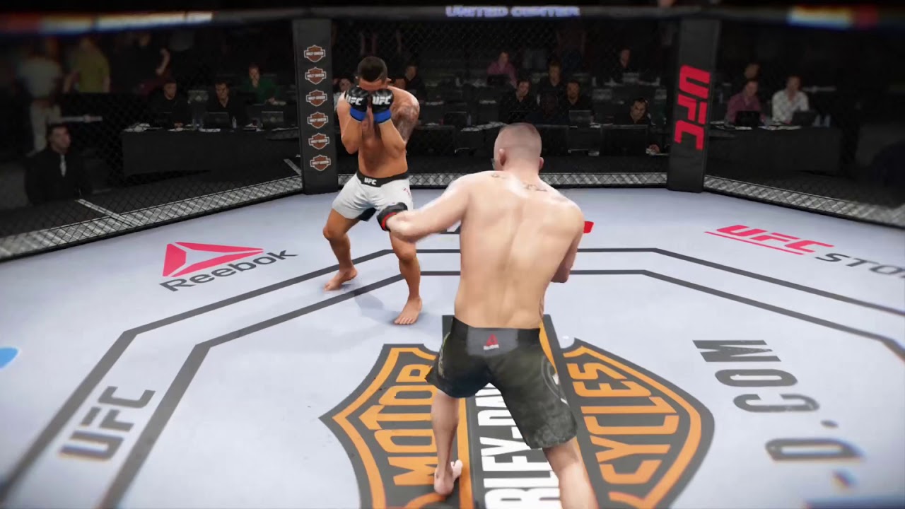 Insane Front Flip KnockOut! UFC 3 Justin Gaethje - YouTube