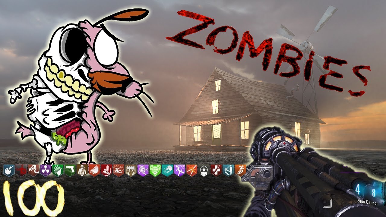 COURAGE THE COWARDLY DOG... BUT CALL OF DUTY CUSTOM ZOMBIES (SoaR Kobi ...