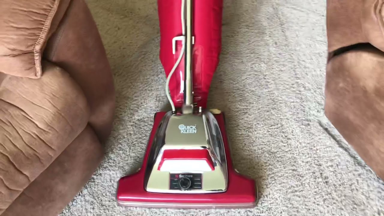 Sanitaire SC899 natural vacuuming 8/9/21 - YouTube