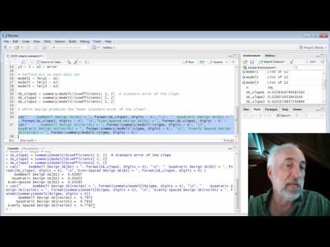 Lecture66 (Data2Decision) Simple Regression Design in R