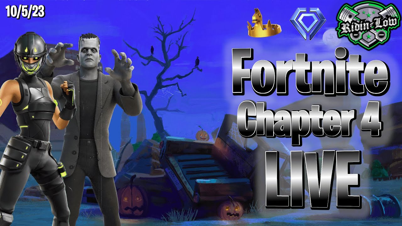 🔴LIVE - Fortnite / Spooky Zero Builds Squads / 86 Crowns / Use Code ...