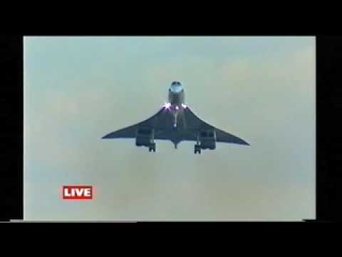 Concorde's last landing - YouTube