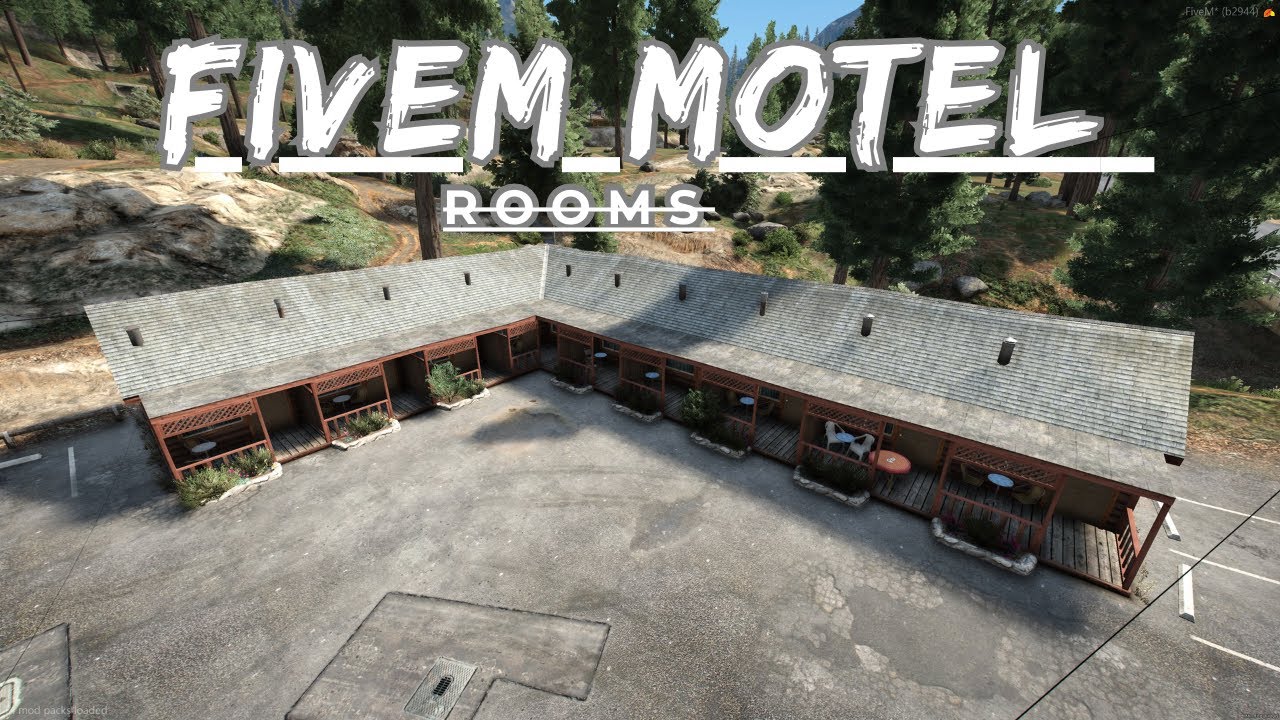 Fivem Motel Rooms Interior & map for FIVEM MLO | GTA V - YouTube