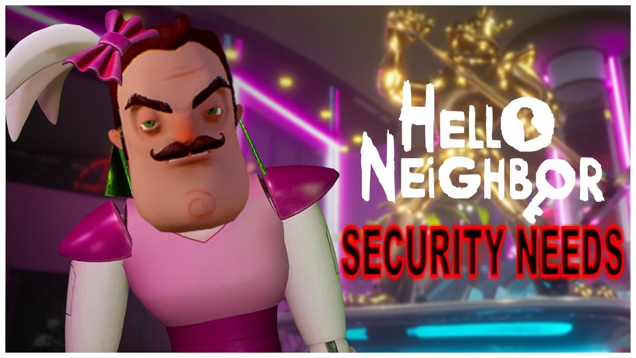 FNAF SECURITY BREACH MOD IN HELLO NEIGHBOR IS INSANE - YouTube