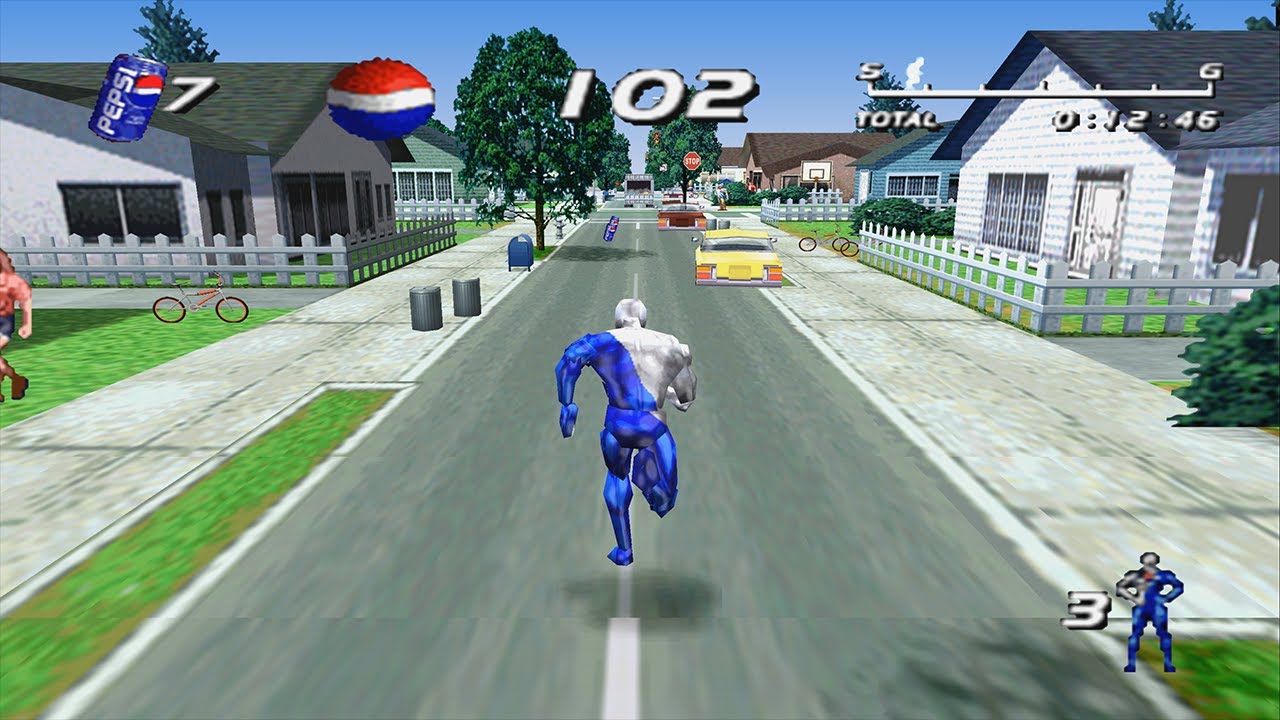 Pepsiman: The Running Hero (PSX) - Enhanced Graphics in 4K (+Widescreen ...