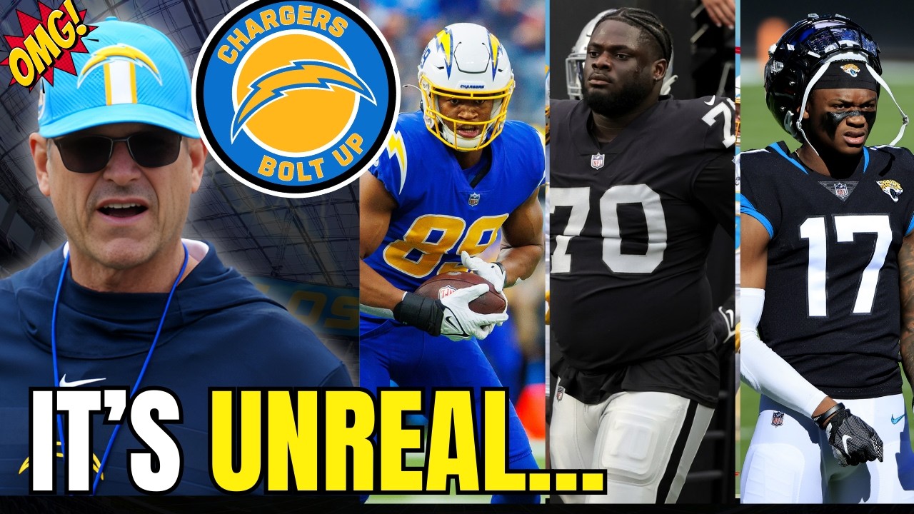 🚨 CHARGERS RELEASE THREE PLAYERS AHEAD OF TRAINING CAMP😱 ! LOS ANGELES ...
