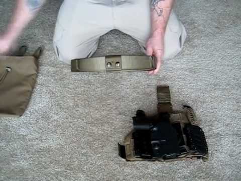US Grunt Gear Contractor Combo Belt - YouTube
