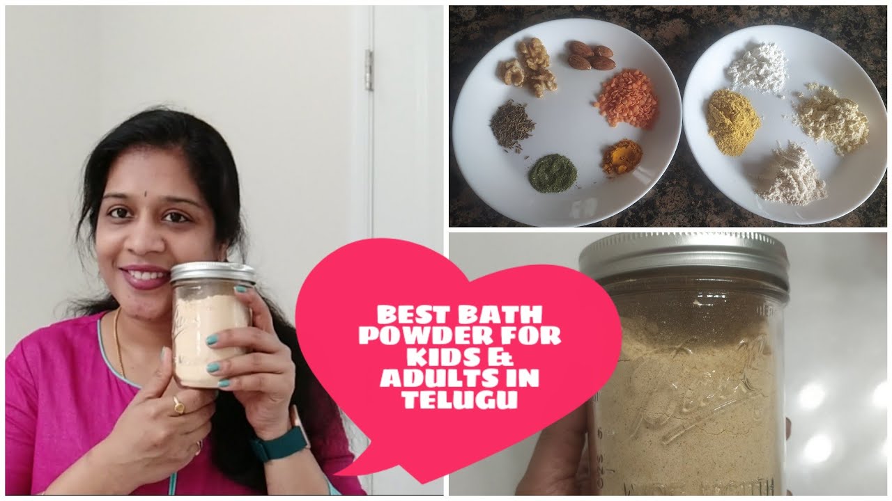 BATH POWDER FOR KIDS & ADULTS|DIY Herbal Powder For All Types of Skin ...