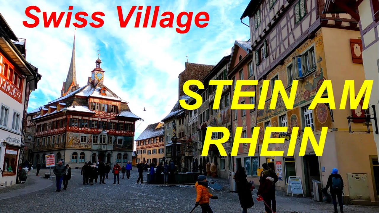 Stein Am Rhein Switzerland 4K | A walk on the Old Town Road - YouTube