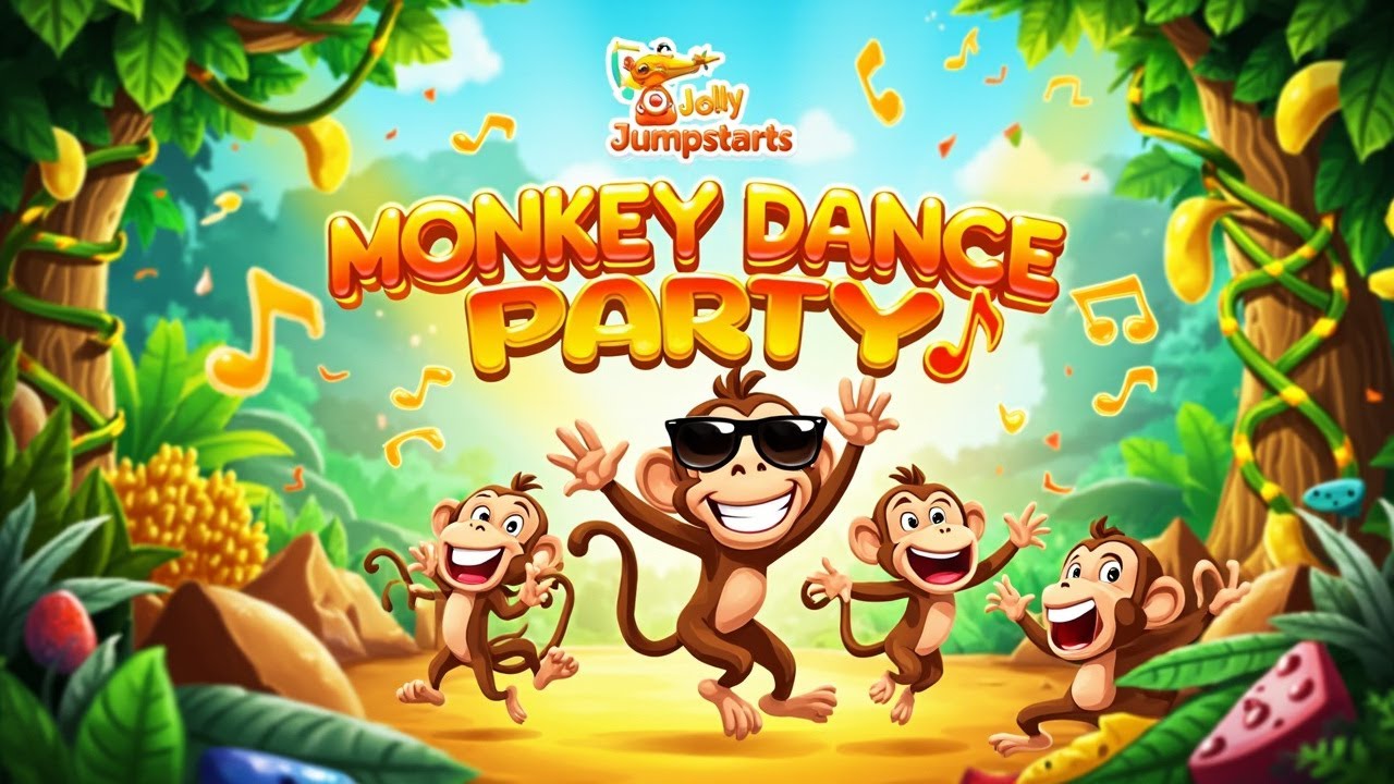 Monkey Dance Party! - YouTube